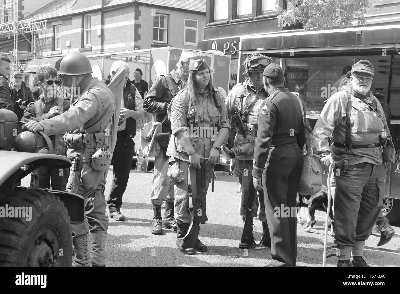 Colwyn Bay 1940s Festival Stock Photo - Alamy