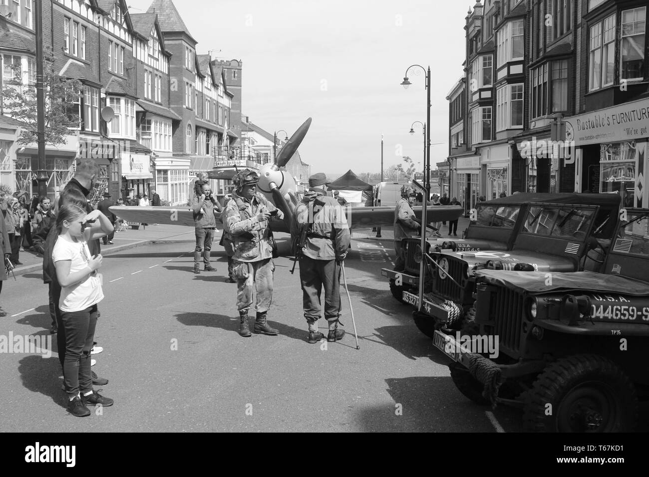Colwyn Bay 1940s Festival Stock Photo - Alamy