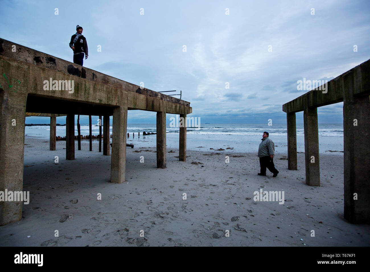 The Rockaways were especially hard hit by the Hurricane Sandy, with ...