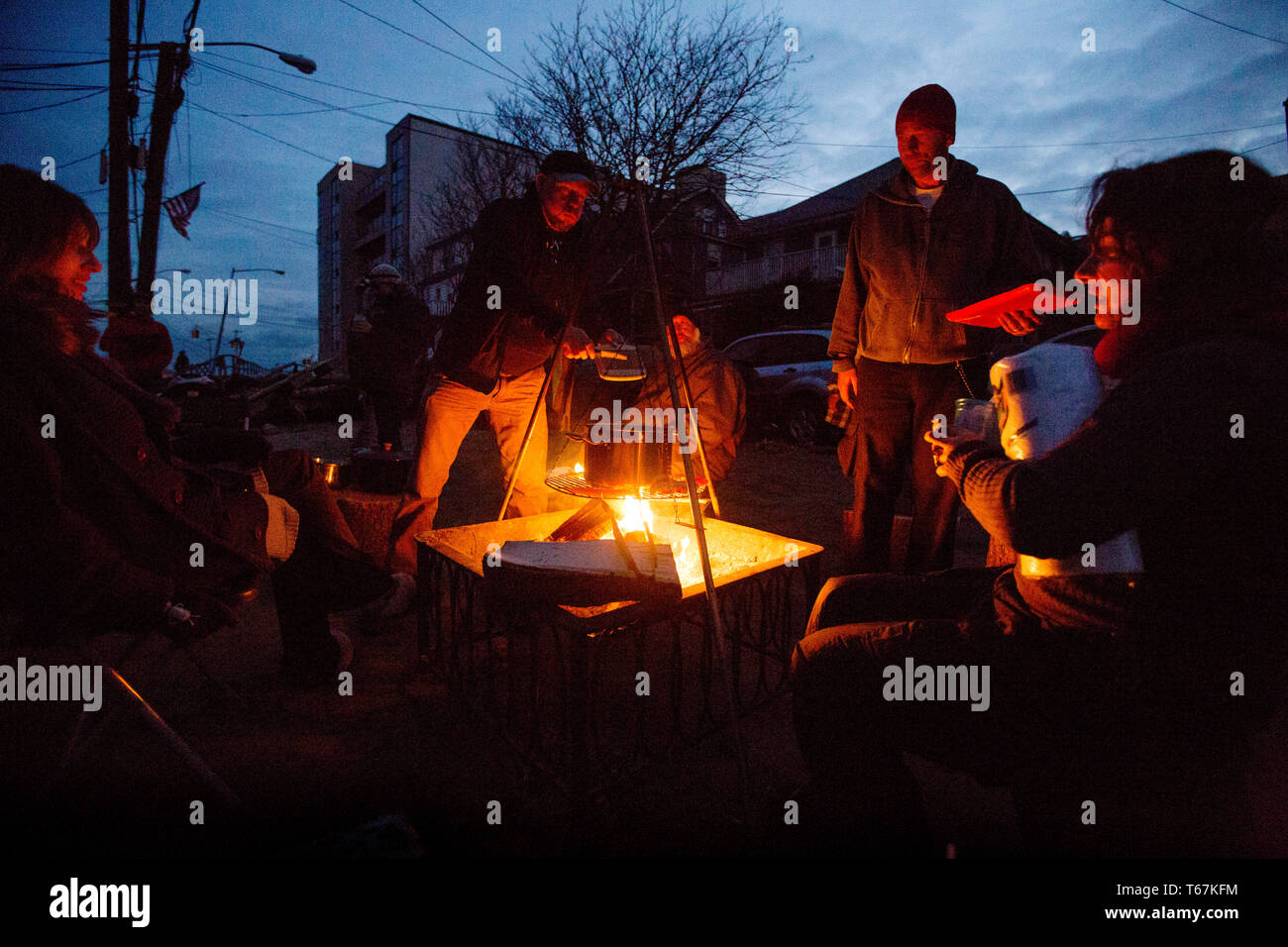 The Rockaways were especially hard hit by the Hurricane Sandy, with ...