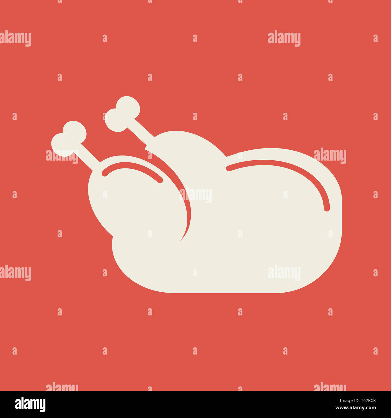 Food Flat Icon Stock Photo - Alamy