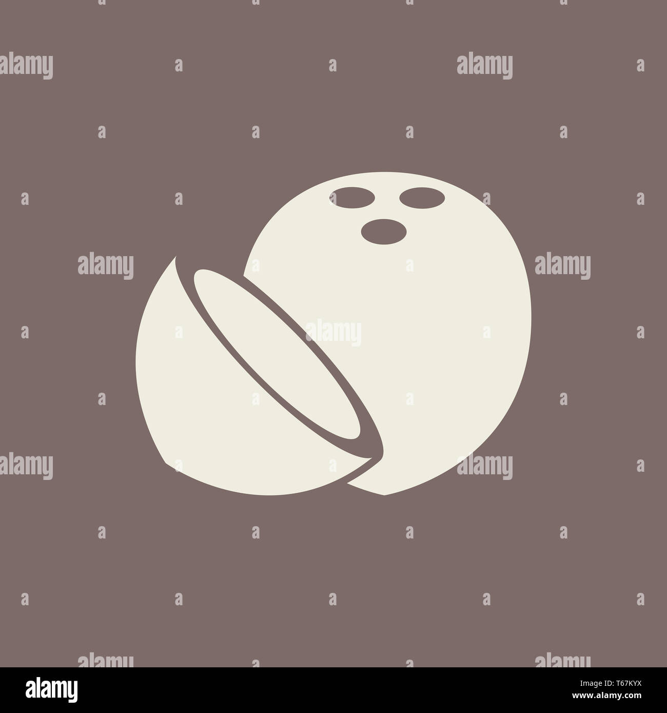 Food Flat Icon Stock Photo - Alamy