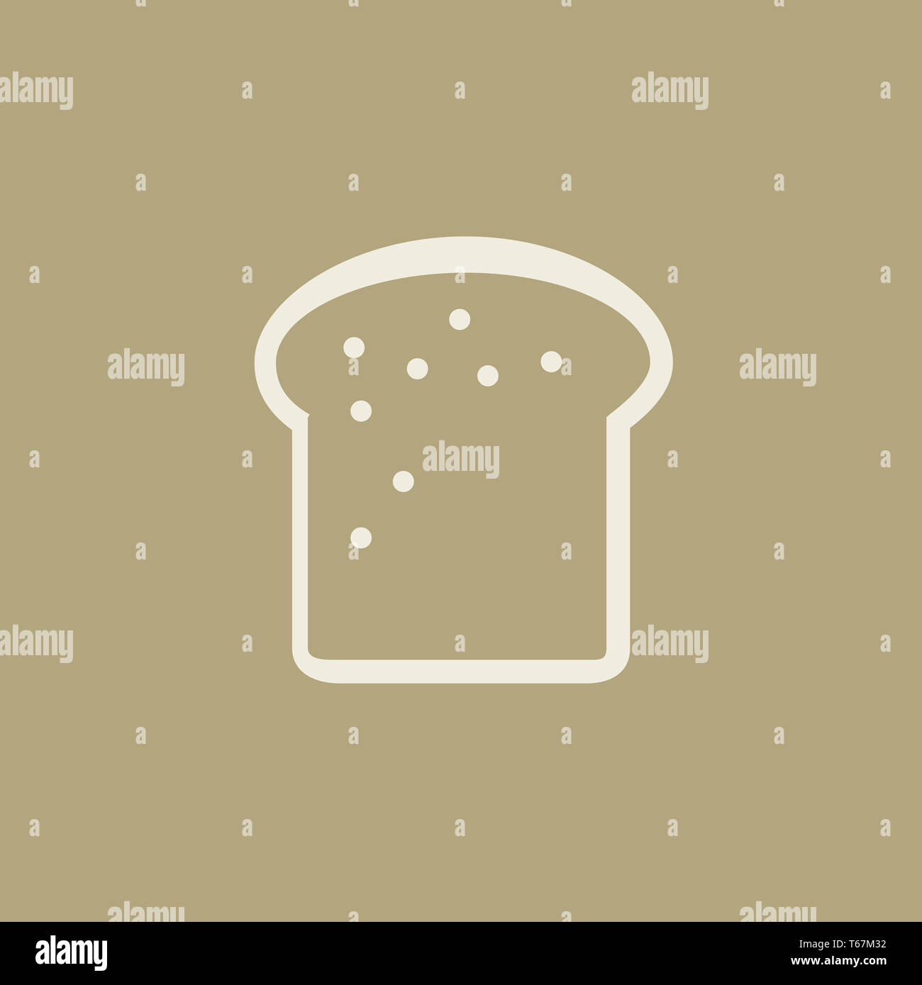 Food Flat Icon Stock Photo - Alamy