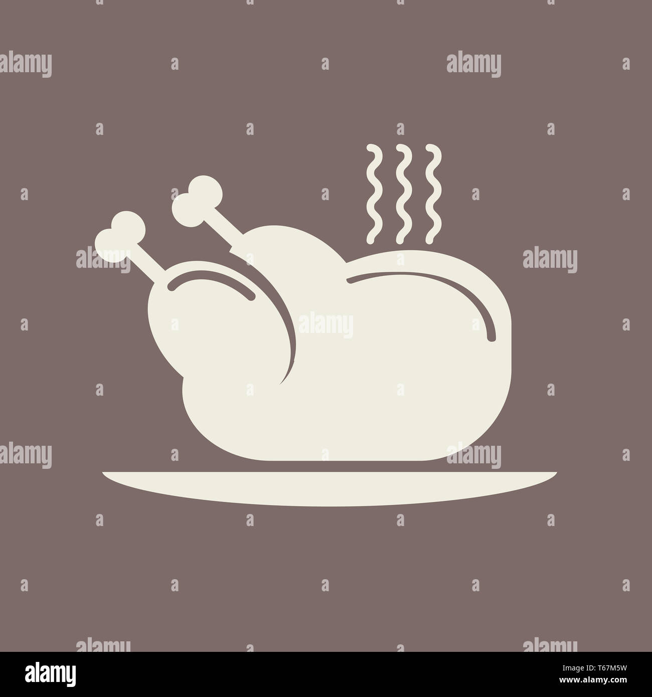 Food Flat Icon Stock Photo - Alamy