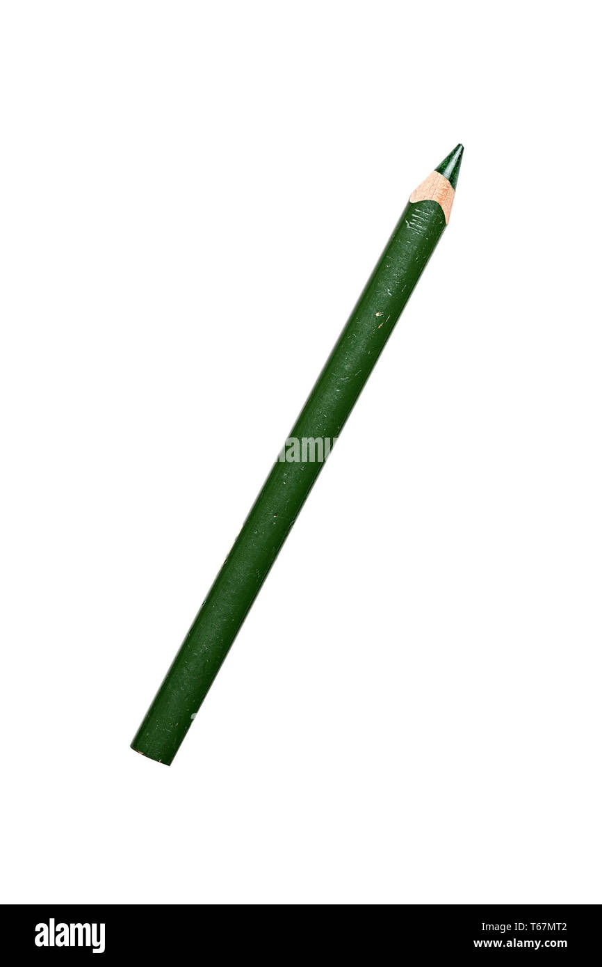 Color Green Crayon