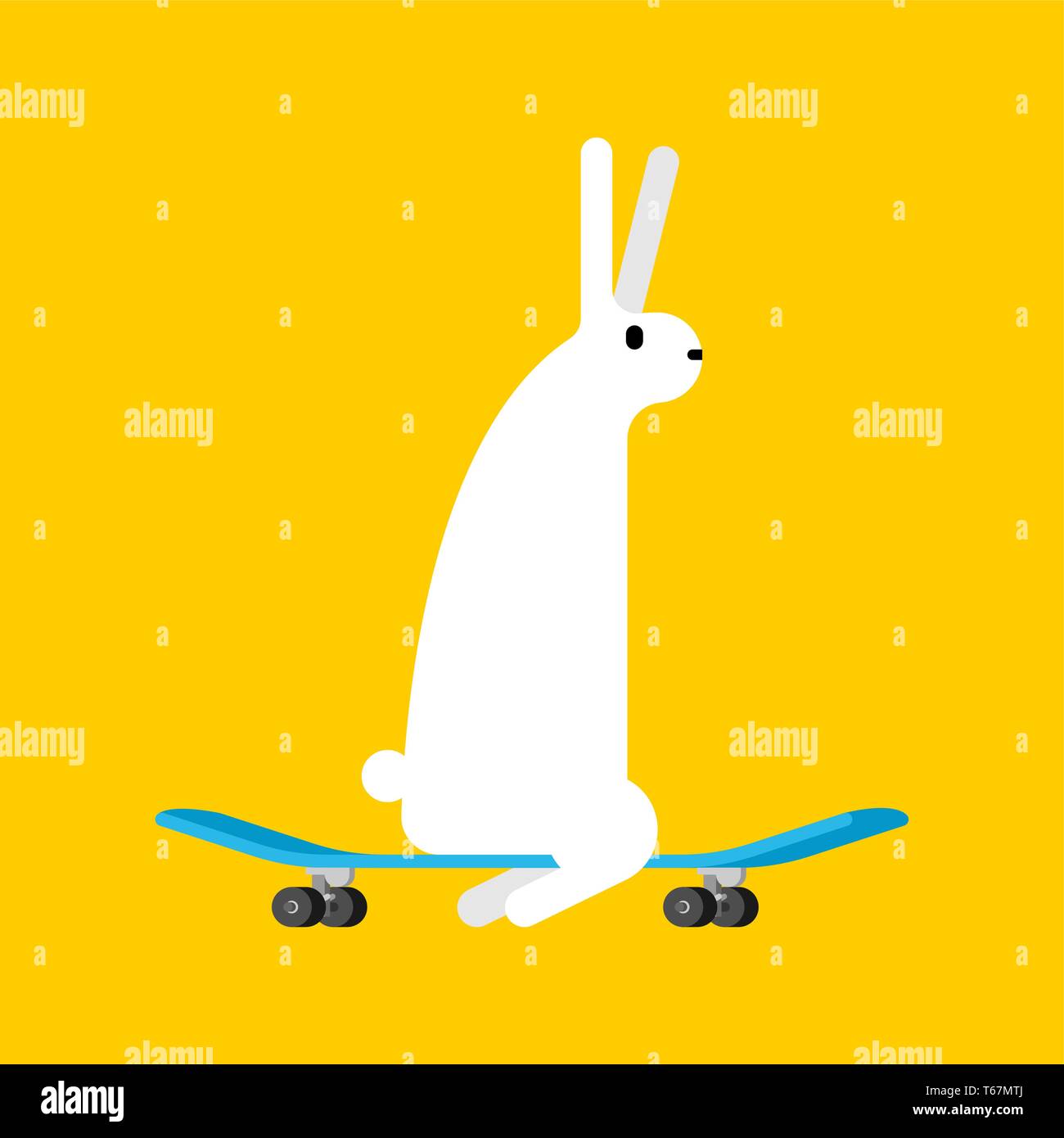Skateboarder hand drawn illustration hi-res stock photography and ...