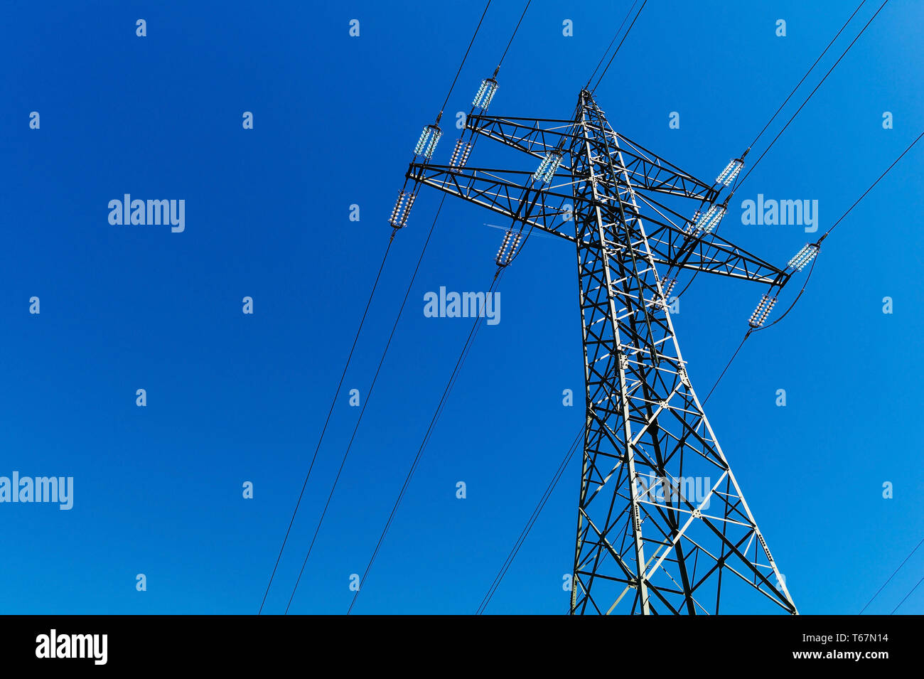 power pole symbol photo Stock Photo - Alamy