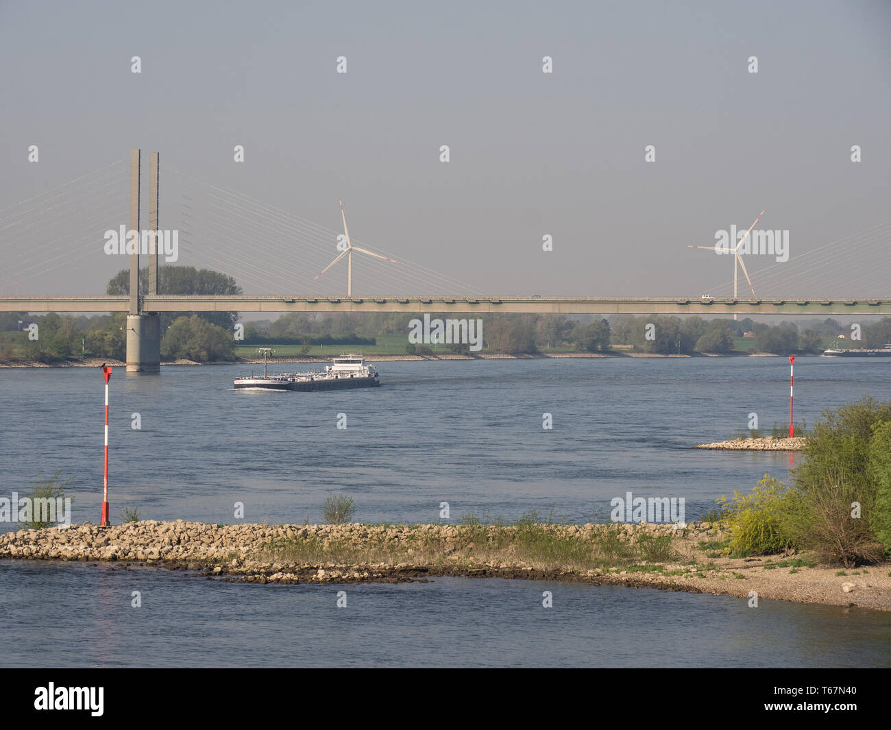the rhine in germany Stock Photo - Alamy