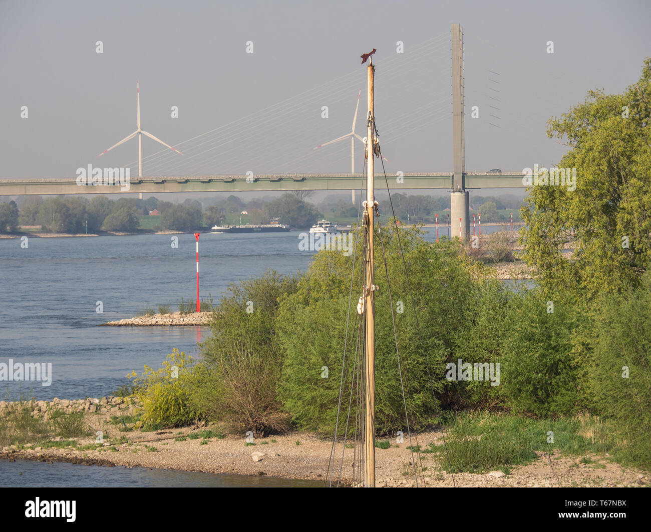 the rhine in germany Stock Photo - Alamy