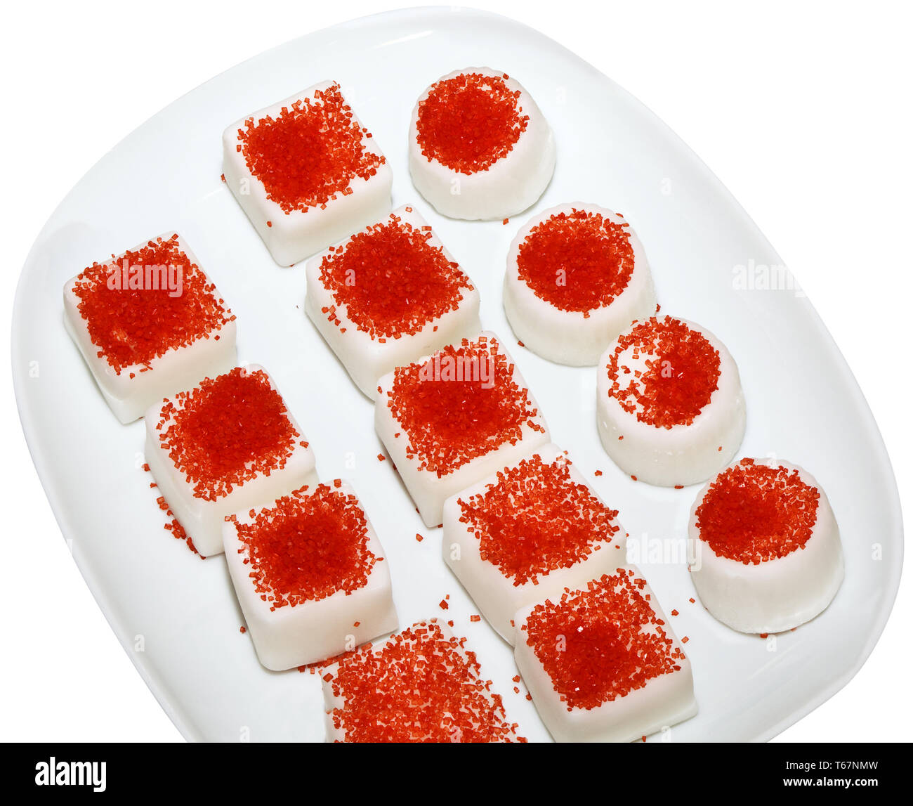 Glazed Cookies Cutout Stock Photo - Alamy