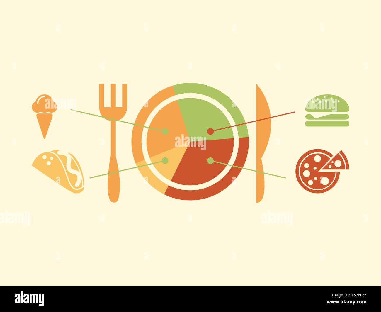 Food elements hi-res stock photography and images - Alamy