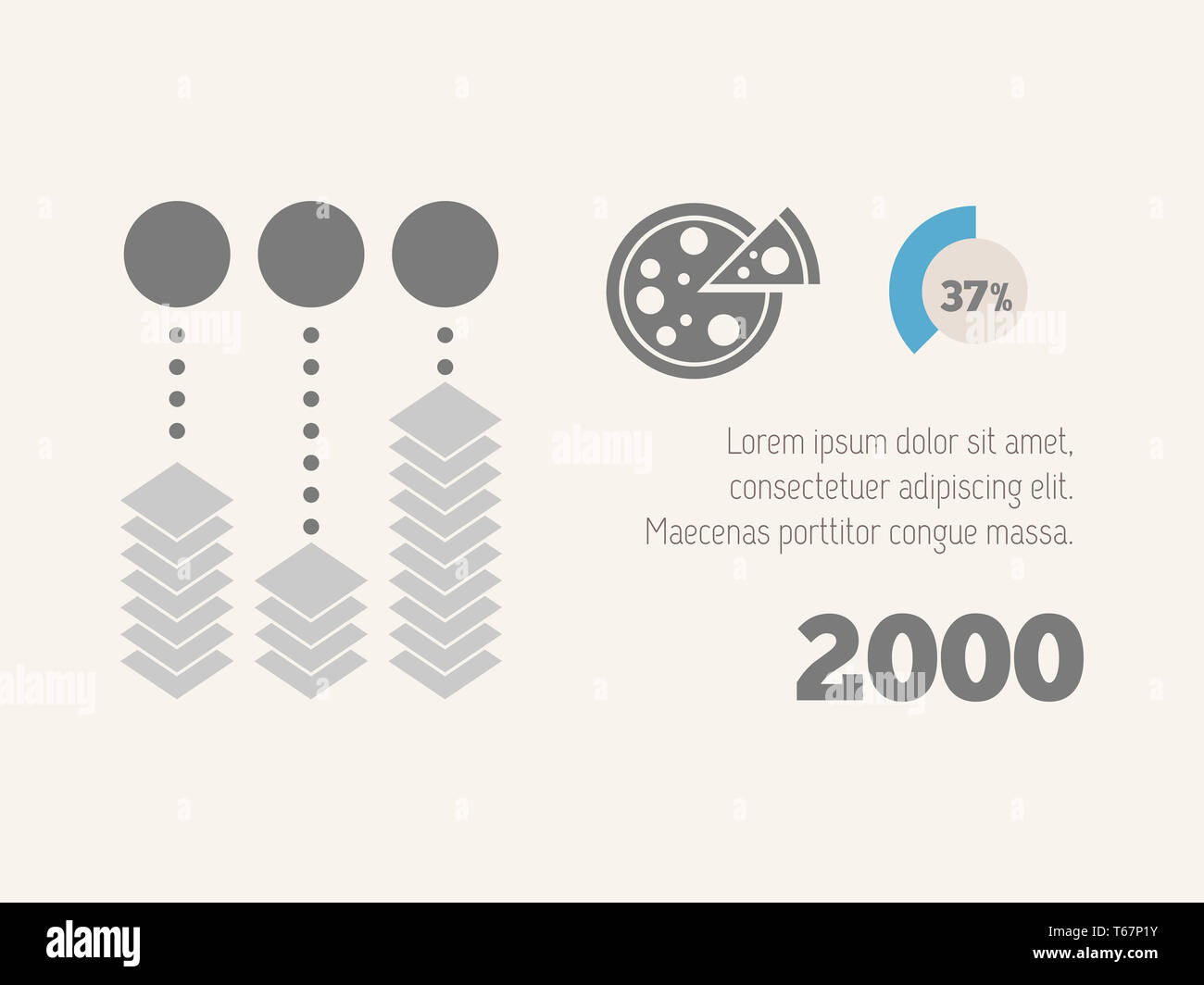 Pizza infographic hi-res stock photography and images - Alamy