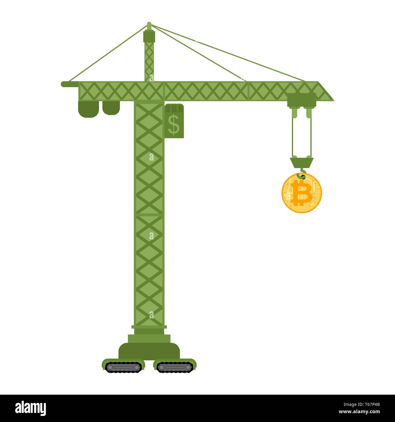 Crane load block Stock Vector Images - Alamy