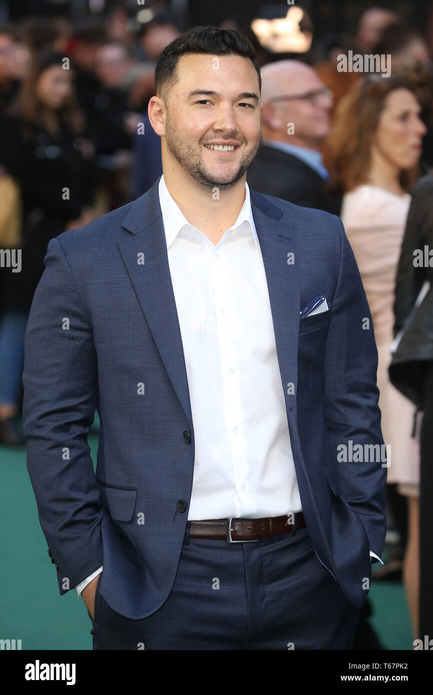 Dan Finlay attending the UK premiere of Tolkien held at Curzon Mayfair ...