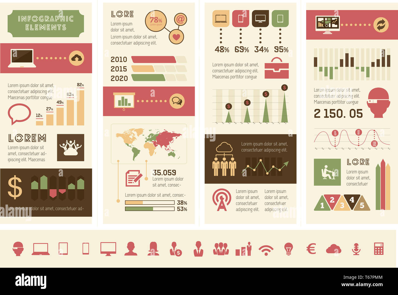 Infographic technology hi-res stock photography and images - Alamy