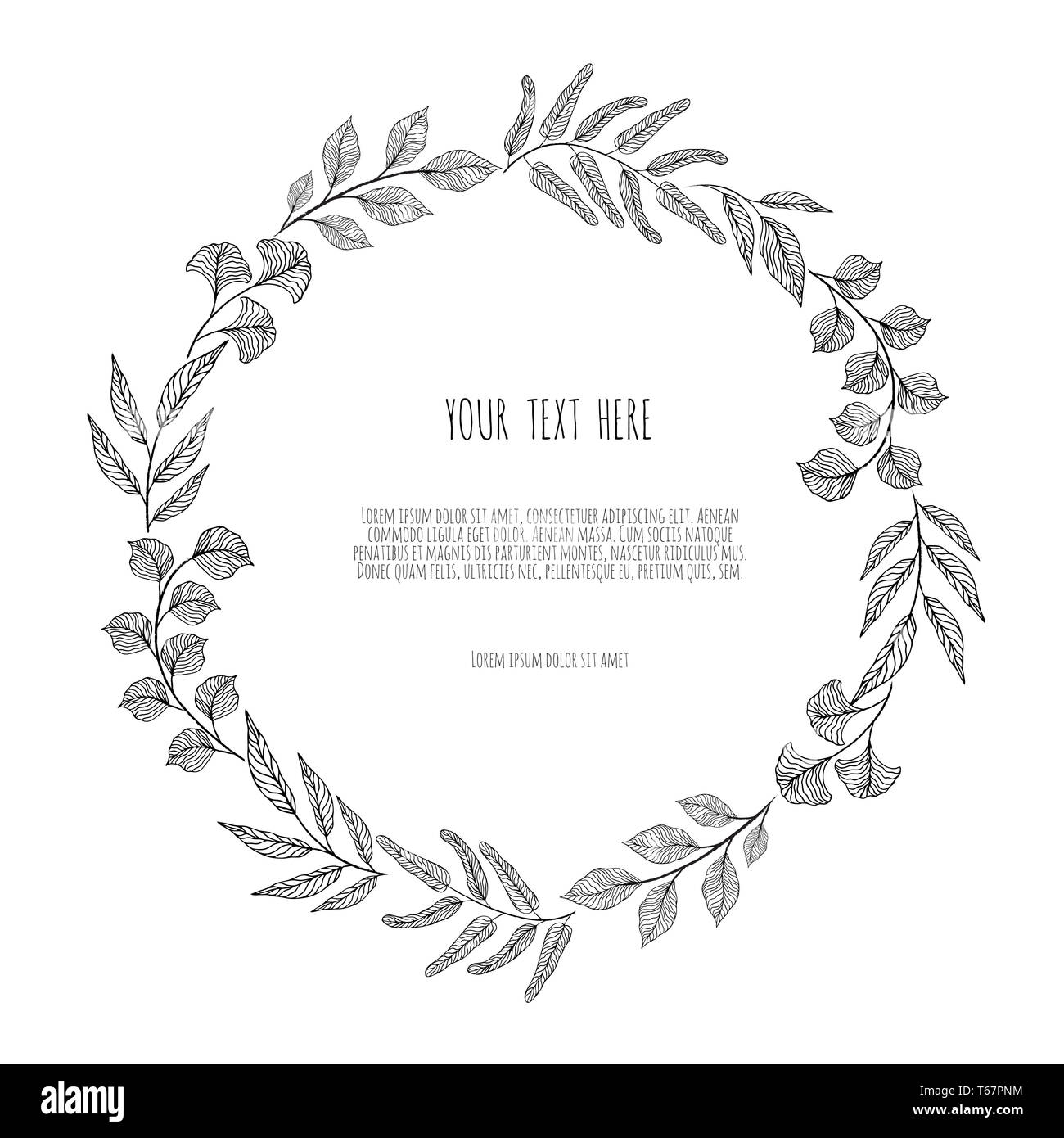 Autumn spring leaves branches Black and White Stock Photos & Images - Alamy