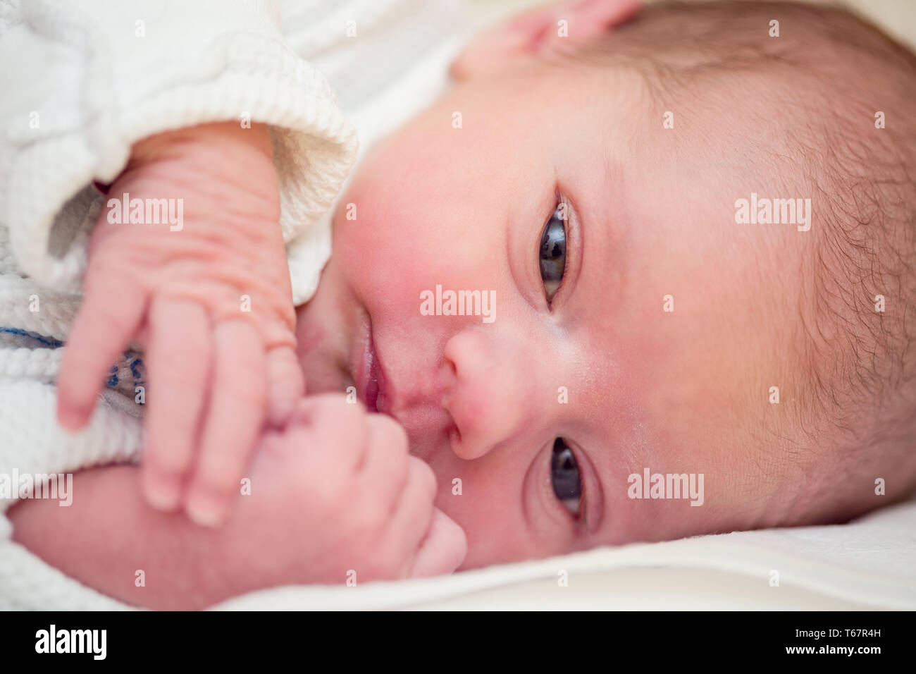 newborn baby in the hospital Stock Photo - Alamy