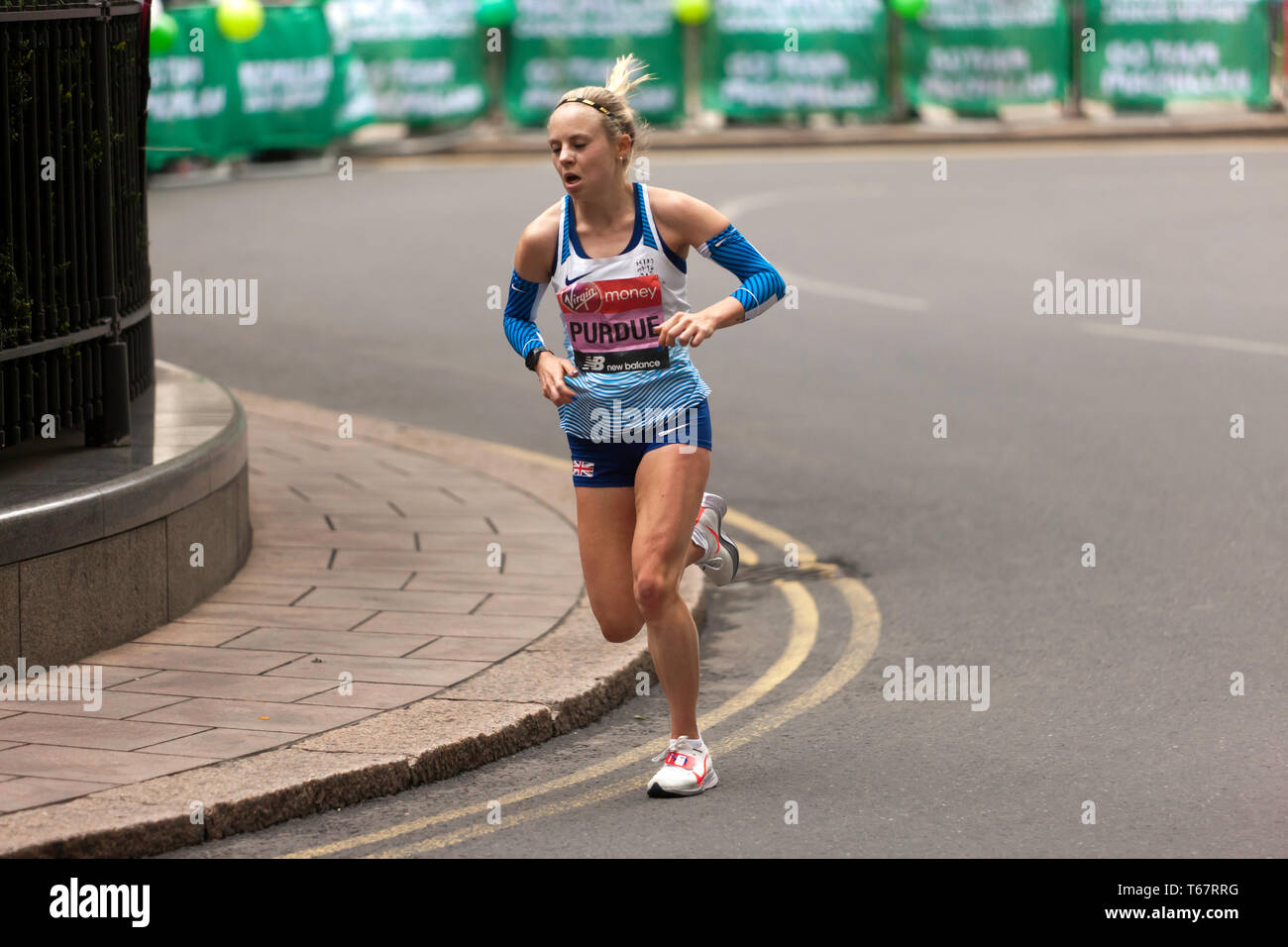 Charlotte Purdue running for Great Britain, in the Elite Women's 2019 ...