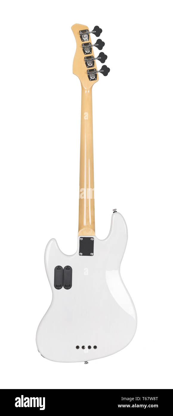 Back view electric guitar isolated Cut Out Stock Images & Pictures - Alamy