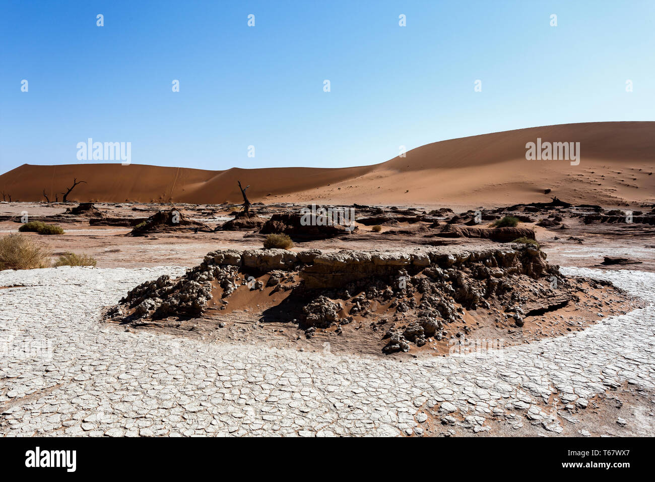 Sossusvlei beautiful landscape of death valley, namibia Stock Photo - Alamy