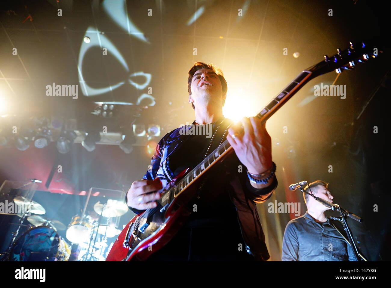 PARIS - AUG 31: Stereophonics (rock band) perform in concert at Rock En ...