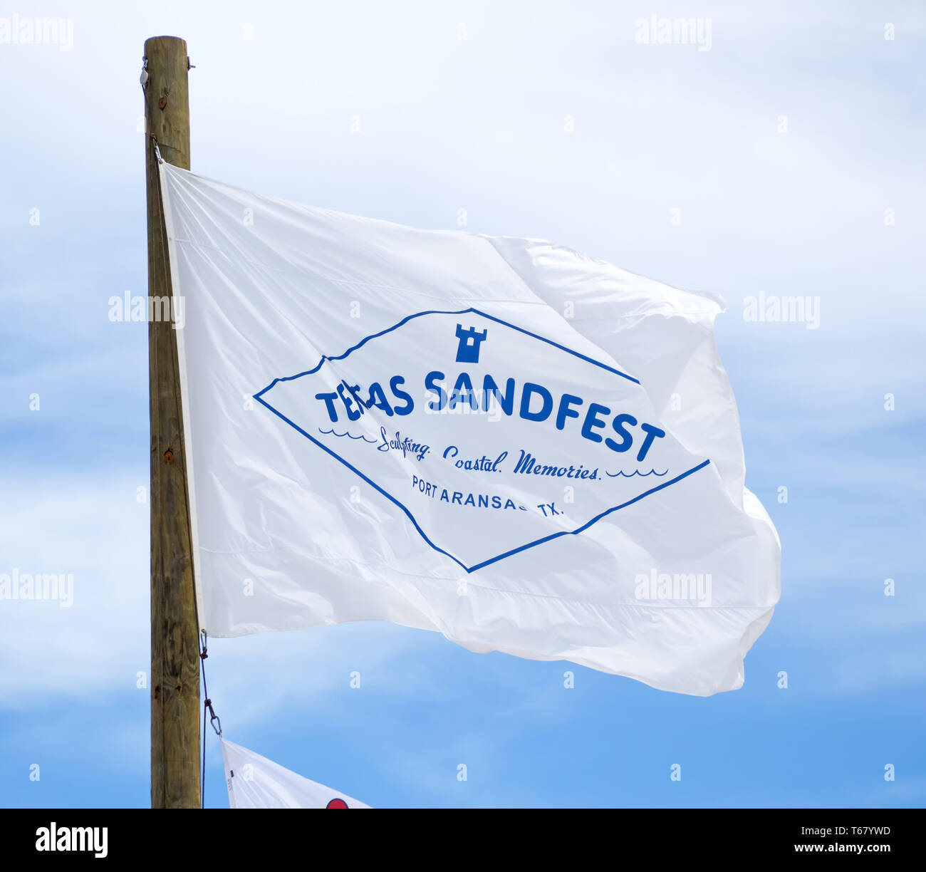 Texas sandfest logo hi-res stock photography and images - Alamy