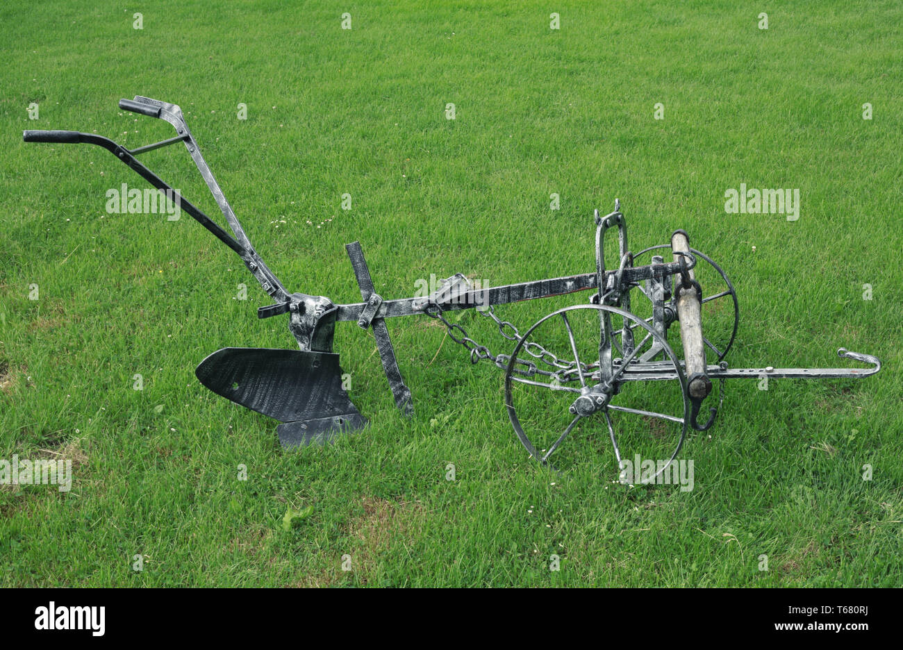 Antique plough hi-res stock photography and images - Alamy
