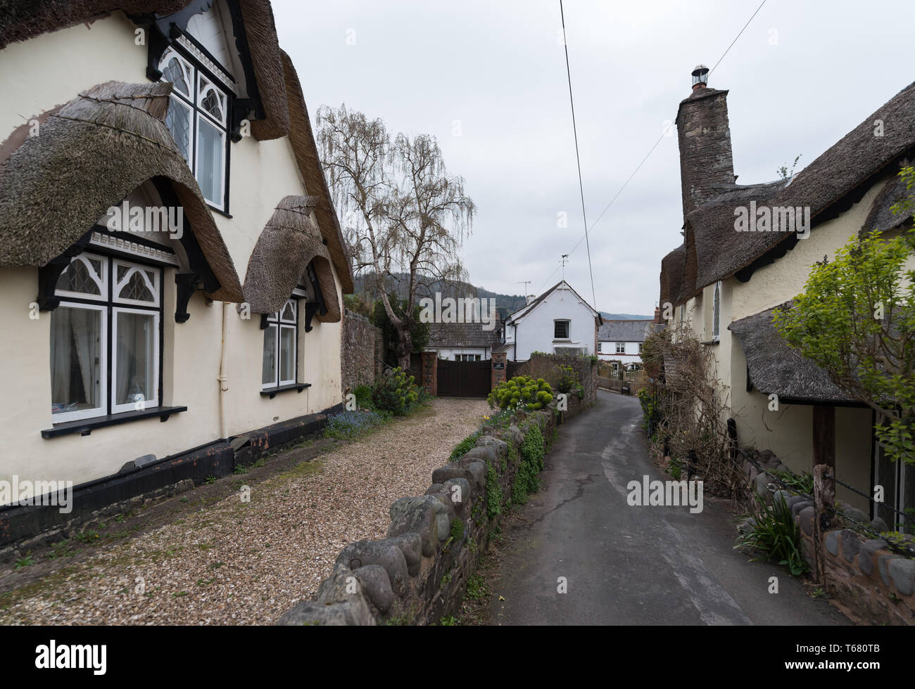 Porlock village hi-res stock photography and images - Alamy