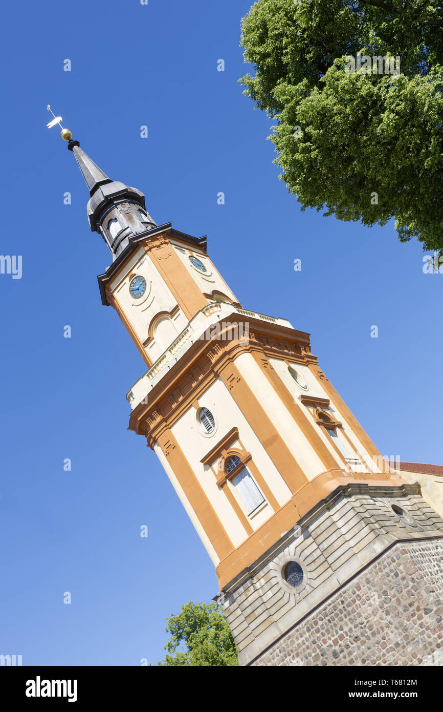 Village Templin, Uckermark, a Region in northeast Germany, Brandenburg ...