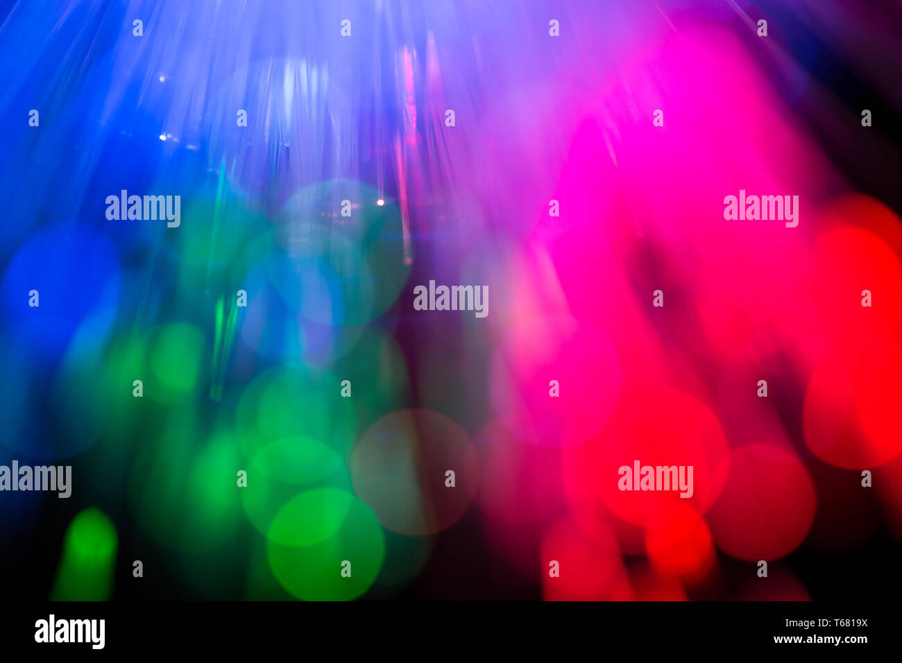 optical fibres abstract blurred technology background Stock Photo - Alamy