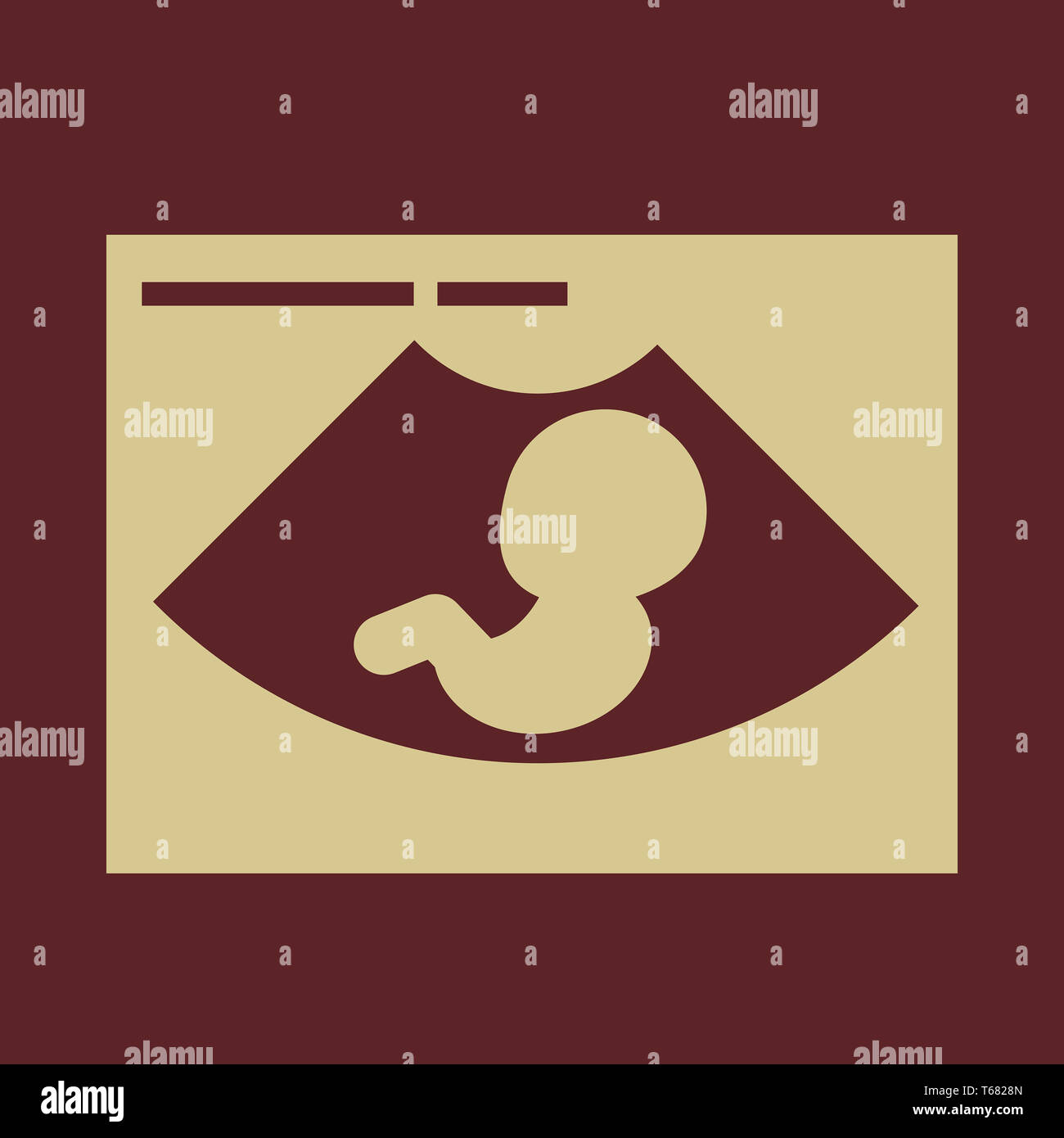 Fetus icon hi-res stock photography and images - Alamy