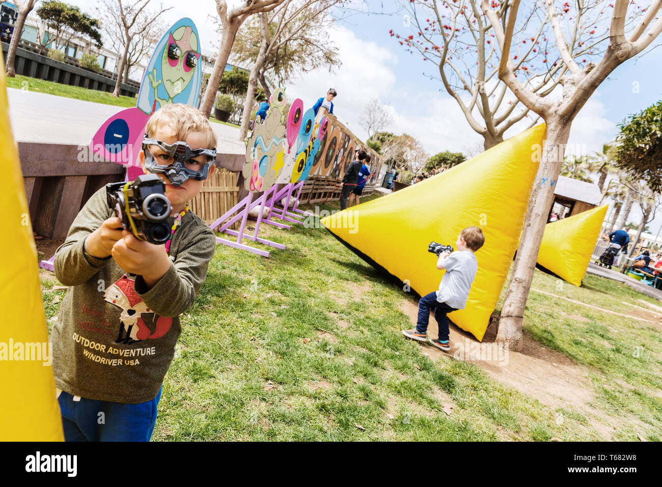 Children Gun Range High Resolution Stock Photography and Images - Alamy