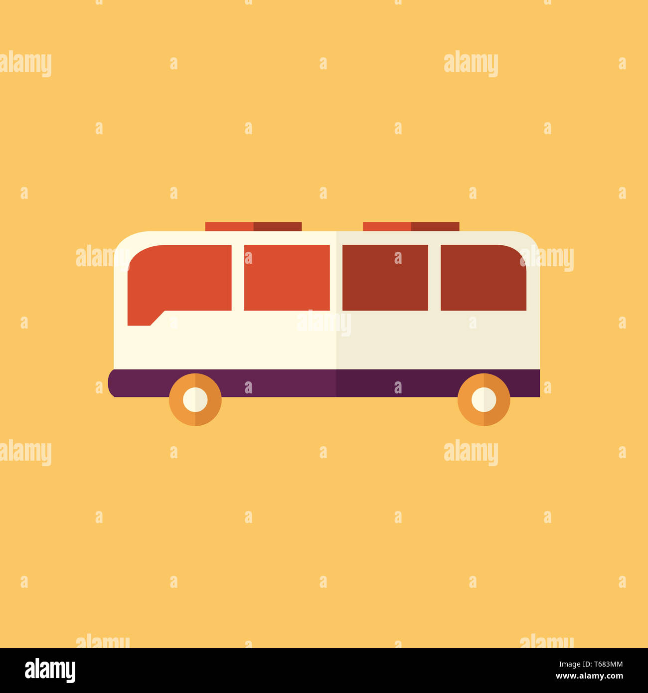 Flat bus hi-res stock photography and images - Alamy