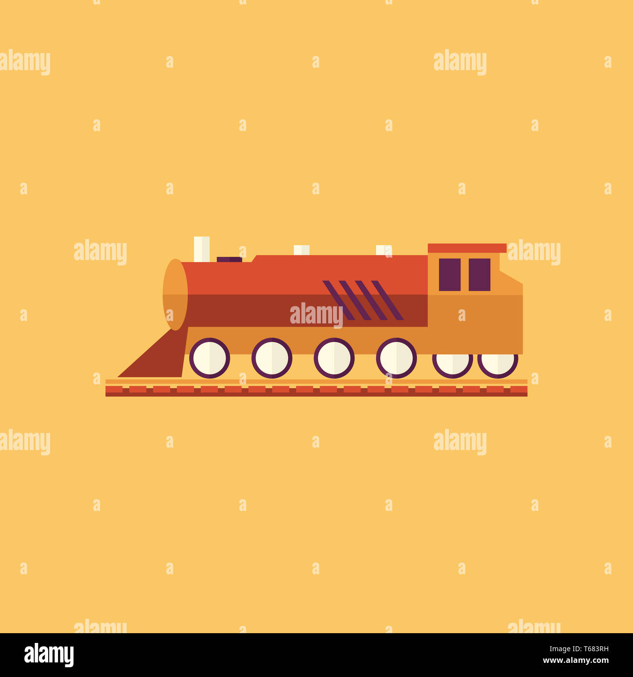 Freight train pictogram hi-res stock photography and images - Alamy