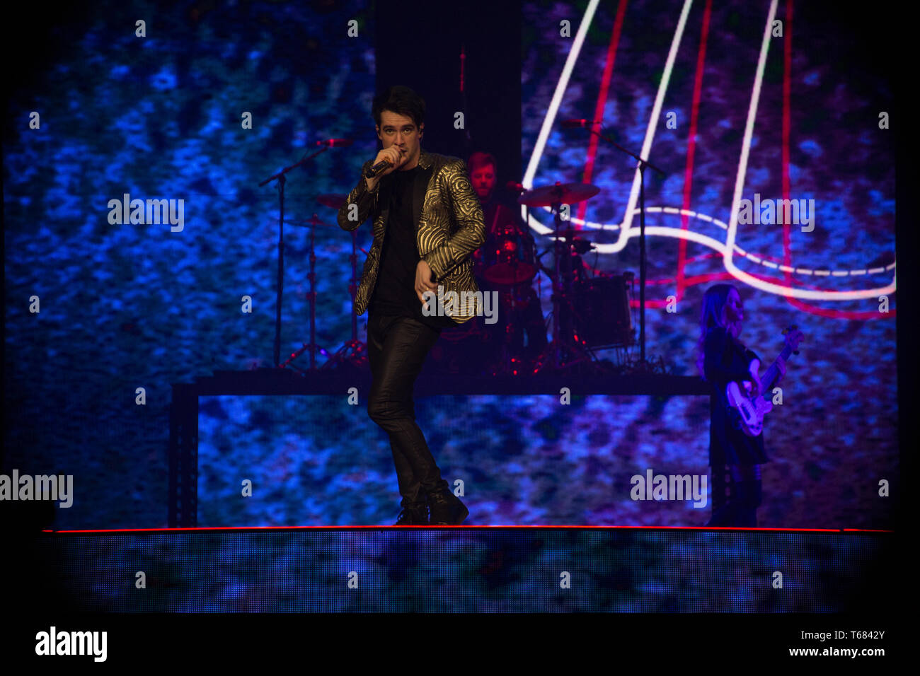 Panic at the disco live at Manchester Arena March 2019 Stock Photo - Alamy