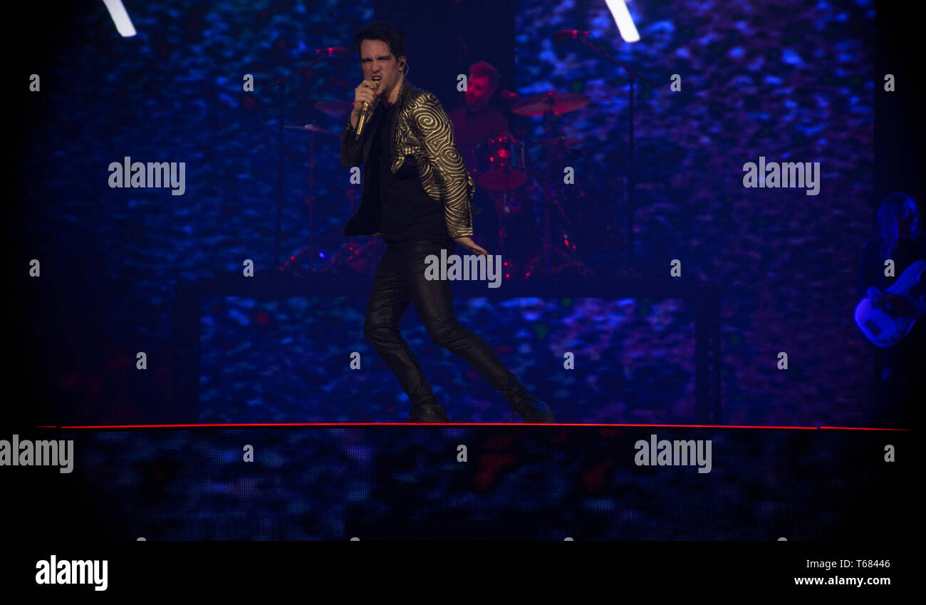 Panic at the disco live at Manchester Arena March 2019 Stock Photo - Alamy