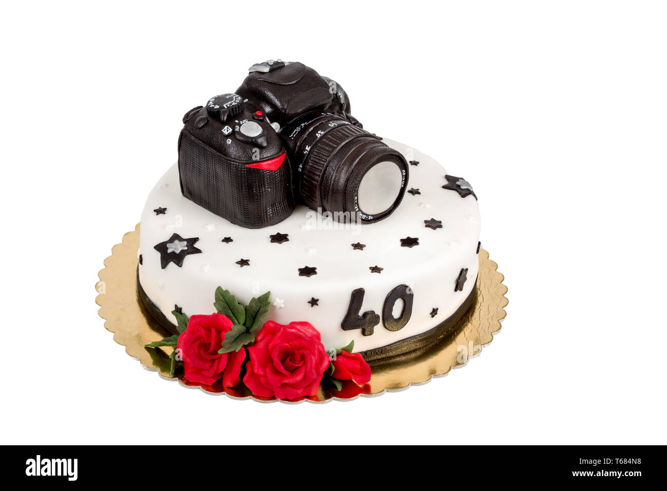 Happy Birthday Camera Cake