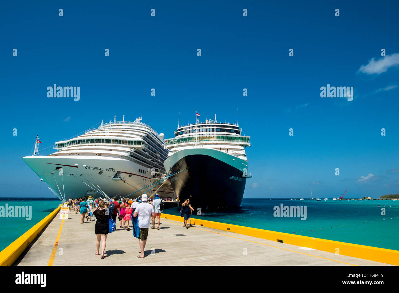 Cruise ship, Grand Turk Cruise Port, Grand Turk Island, Turks and ...
