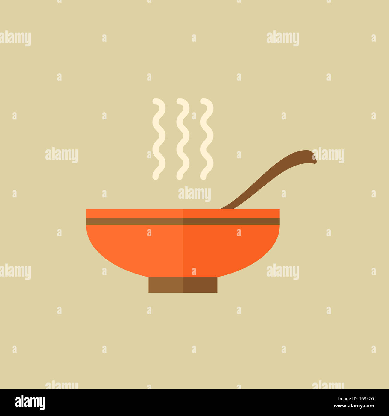 Soup icon hi-res stock photography and images - Alamy