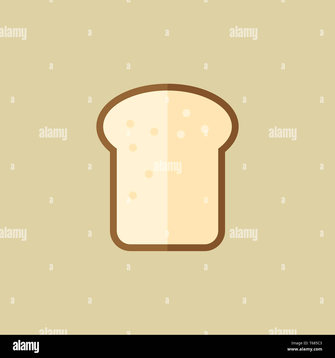 Bread pictogram hi-res stock photography and images - Alamy