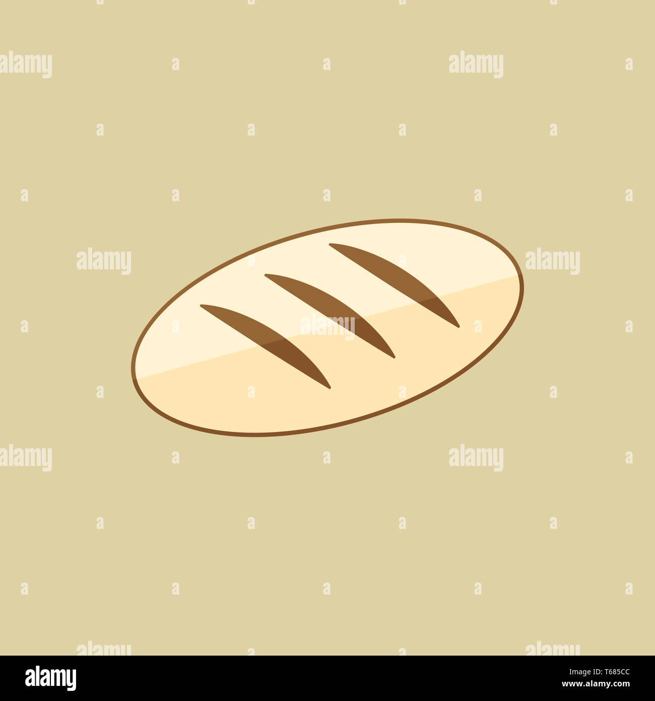 Bread pictogram hi-res stock photography and images - Alamy