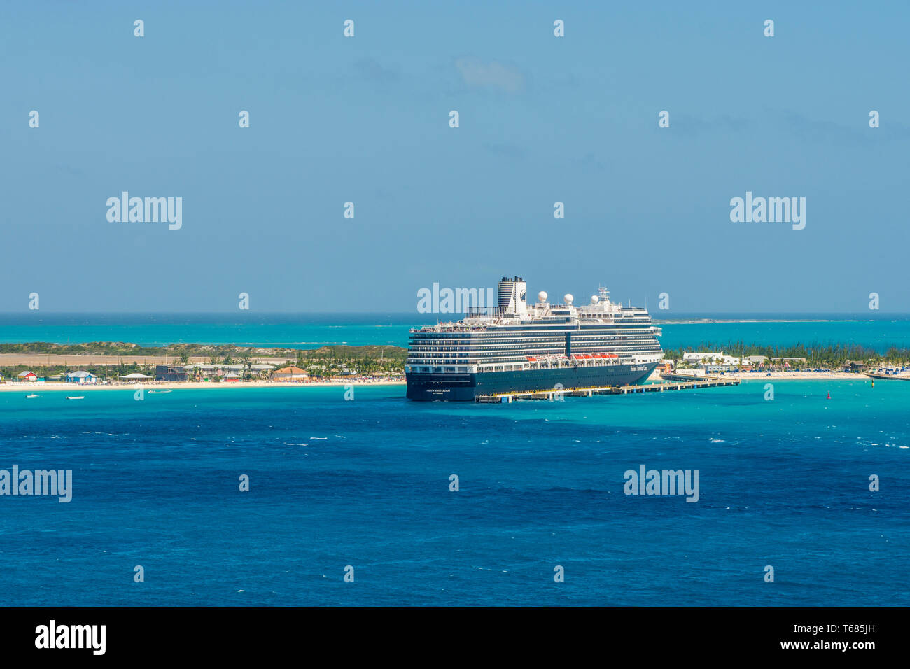 Cruise ship, Grand Turk Cruise Port, Grand Turk Island, Turks and ...