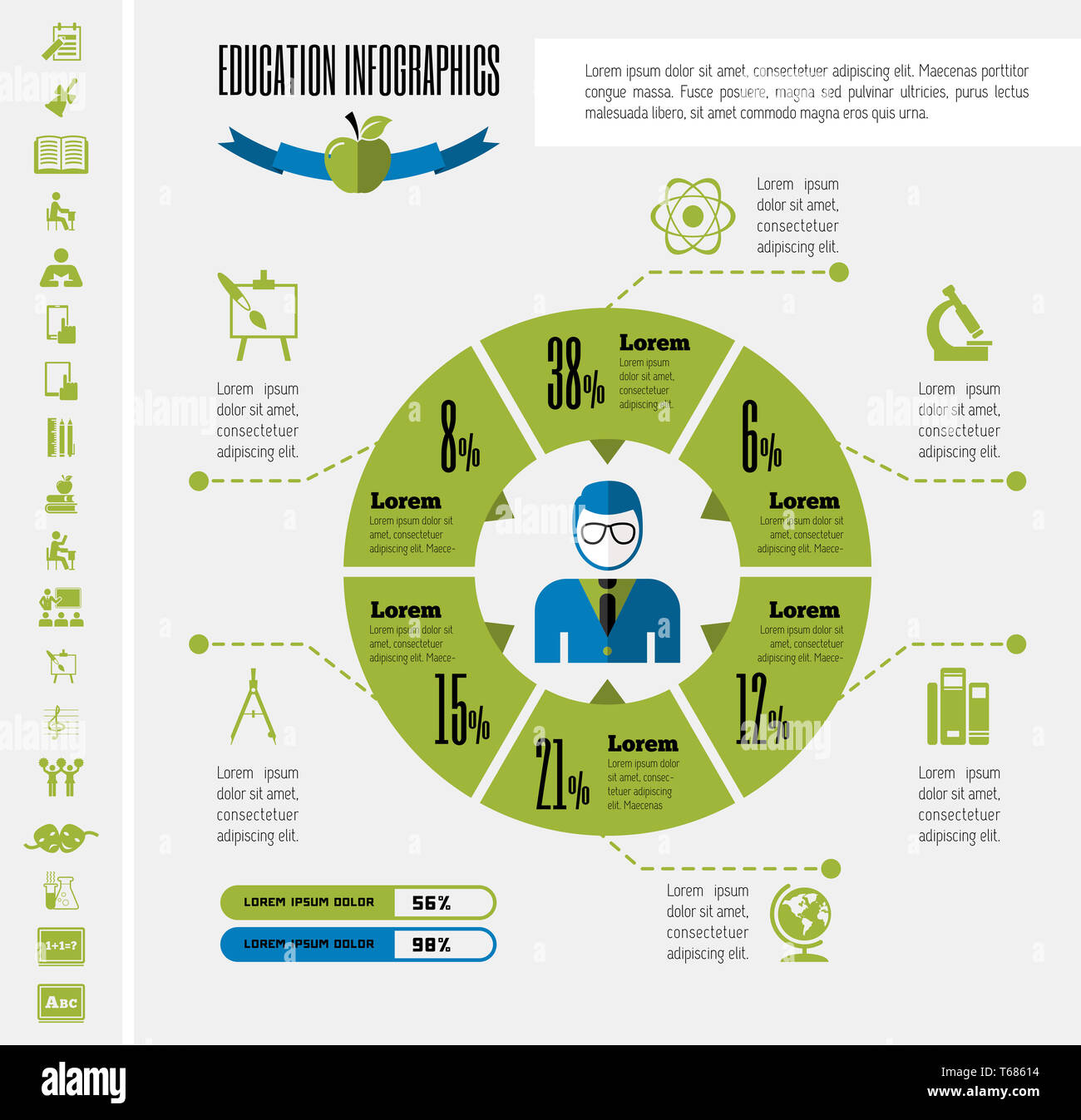 Infographics science hi-res stock photography and images - Alamy