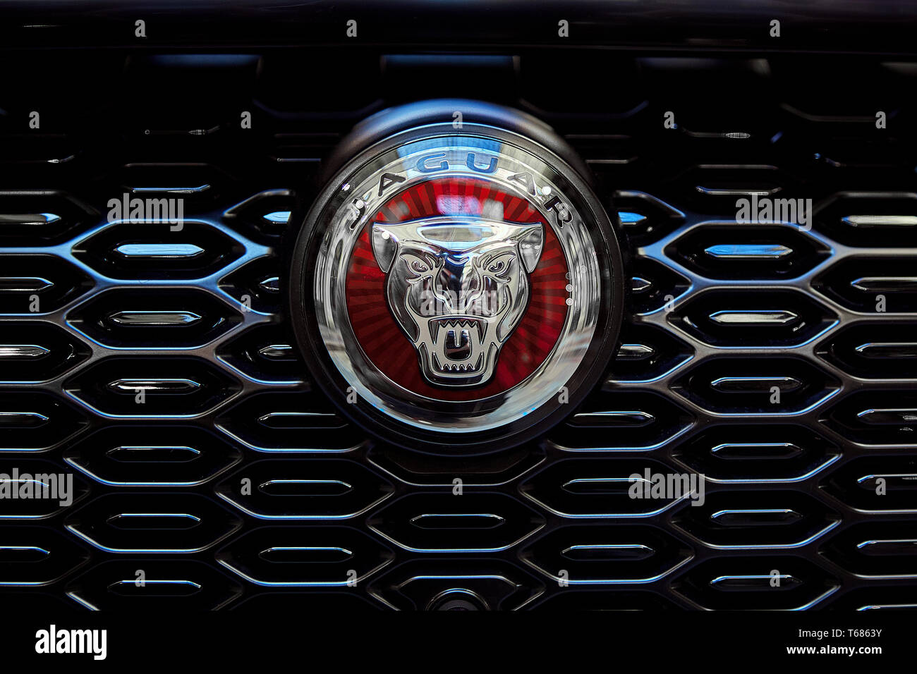 The jaguar motor car company emblem hi-res stock photography and images ...