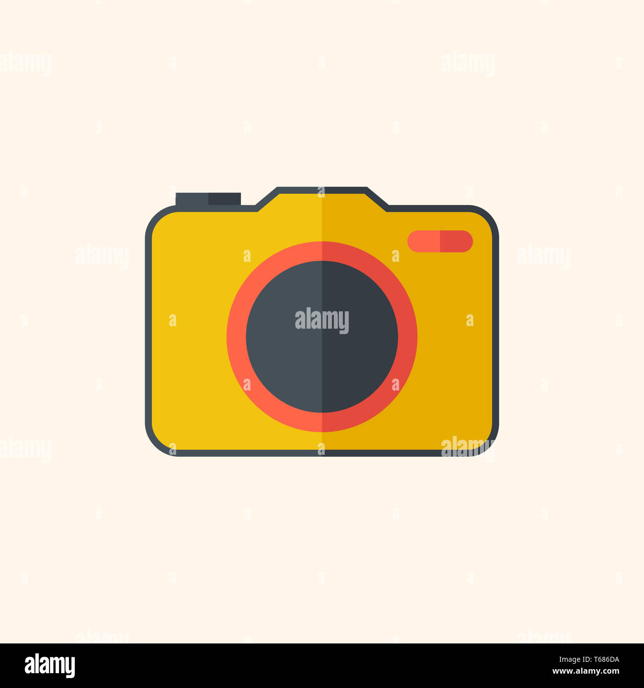 Photo flat design hi-res stock photography and images - Alamy
