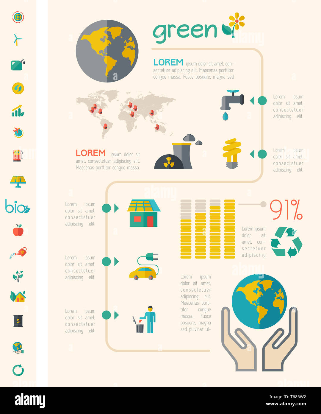 Infographic environment hi-res stock photography and images - Alamy