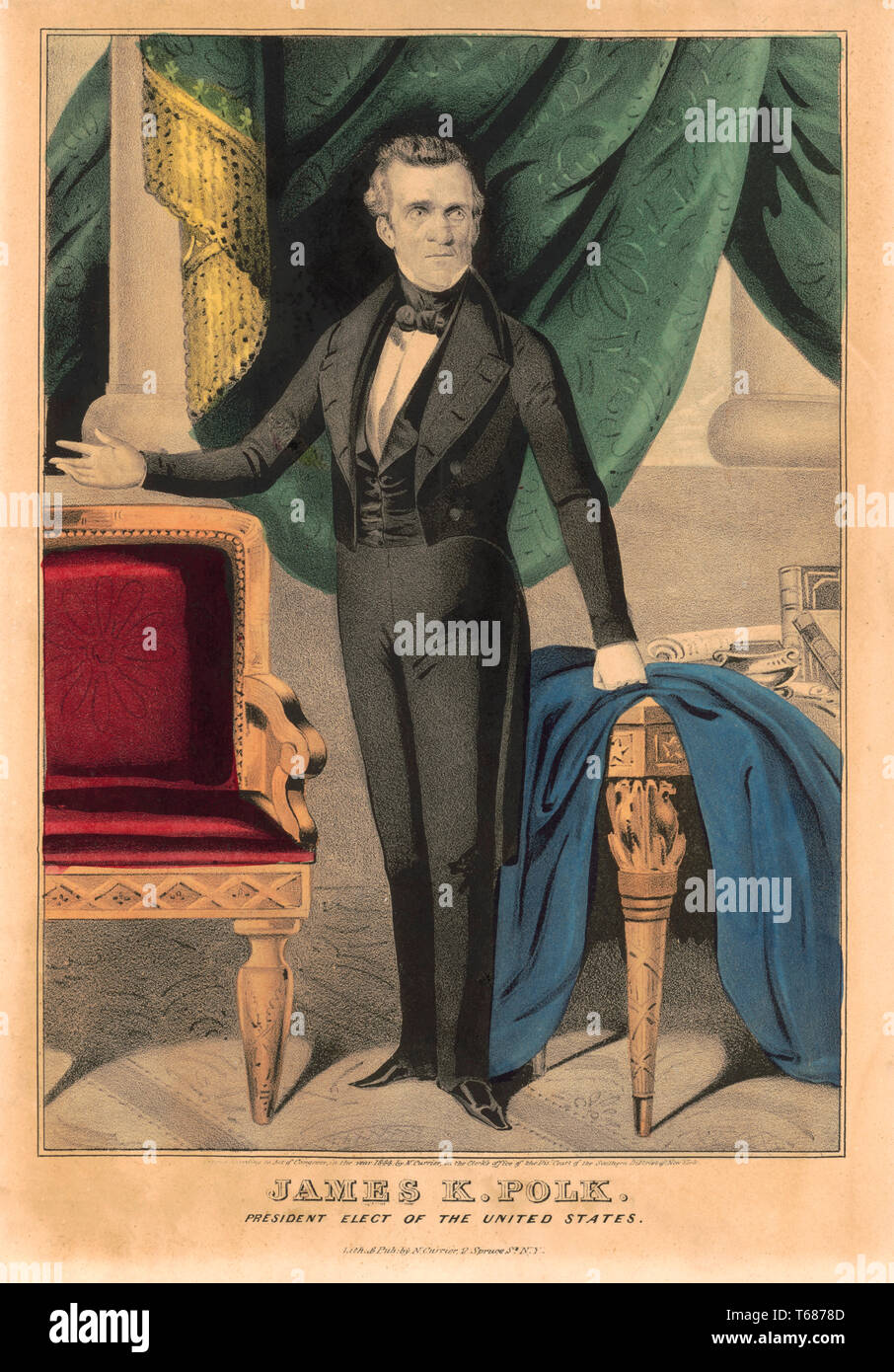 James k polk hi-res stock photography and images - Alamy