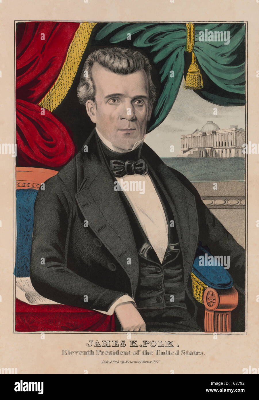James k polk hi-res stock photography and images - Alamy