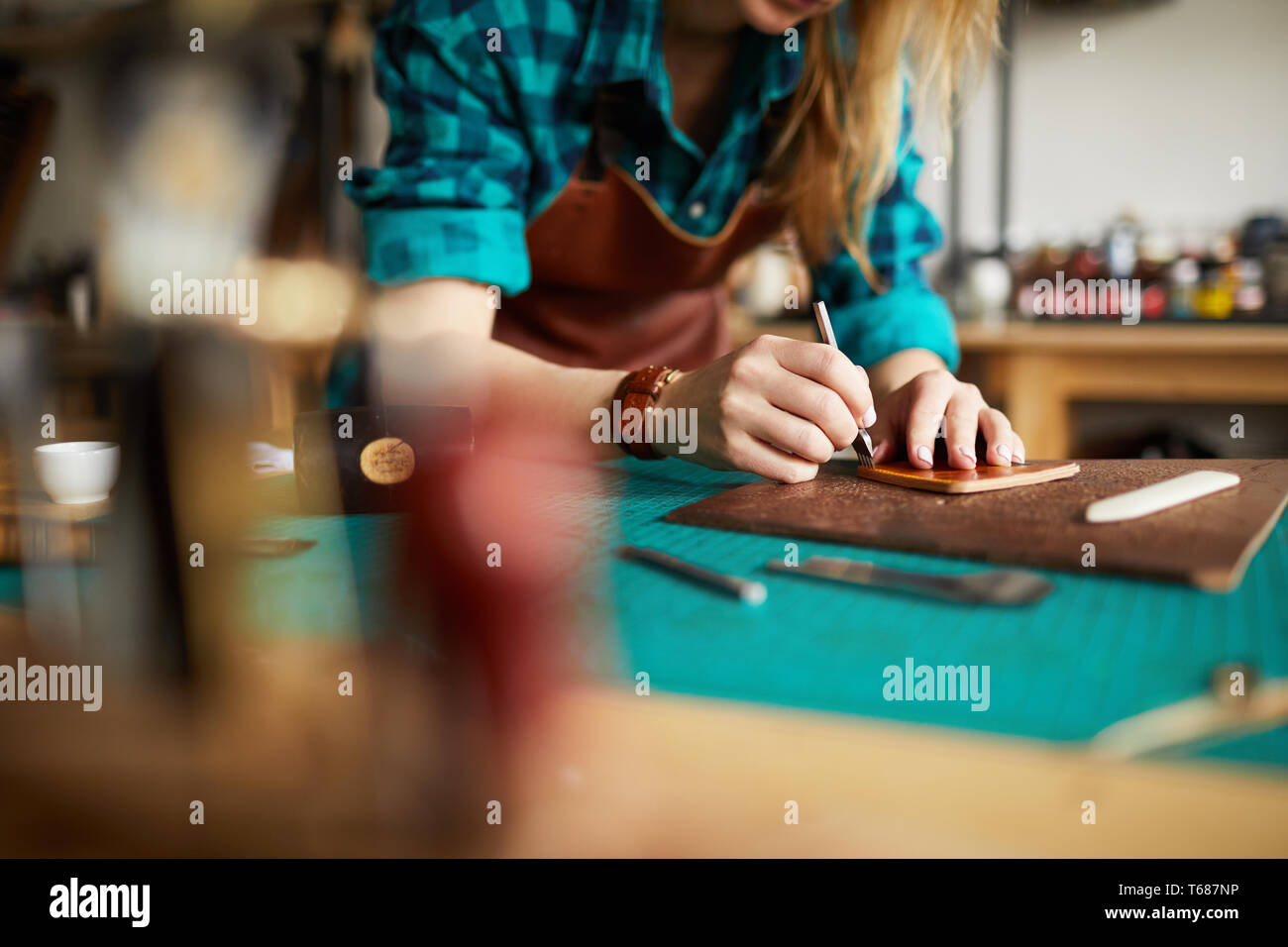 Quality craft shoes hi-res stock photography and images - Alamy