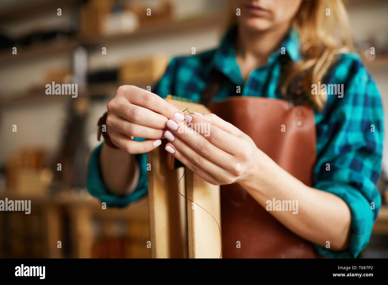 An authentic work of art hi-res stock photography and images - Alamy